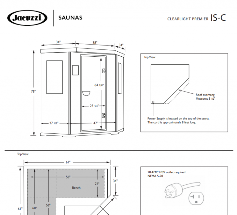 Schematic Sheets - Clearlight Infrared Saunas