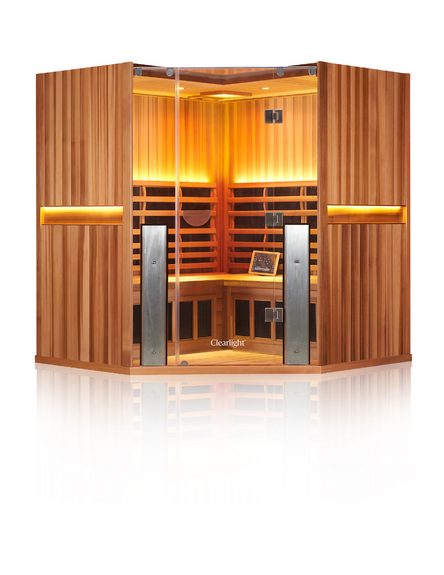 Clearlight Sanctuary C | 4 Person Corner Infrared Sauna | Clearlight Saunas